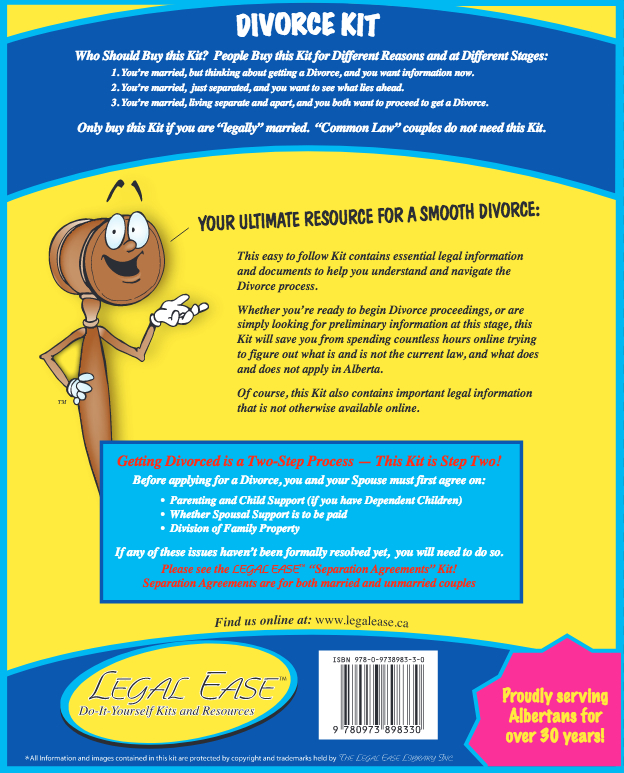Divorce Kit - The Legal Ease™